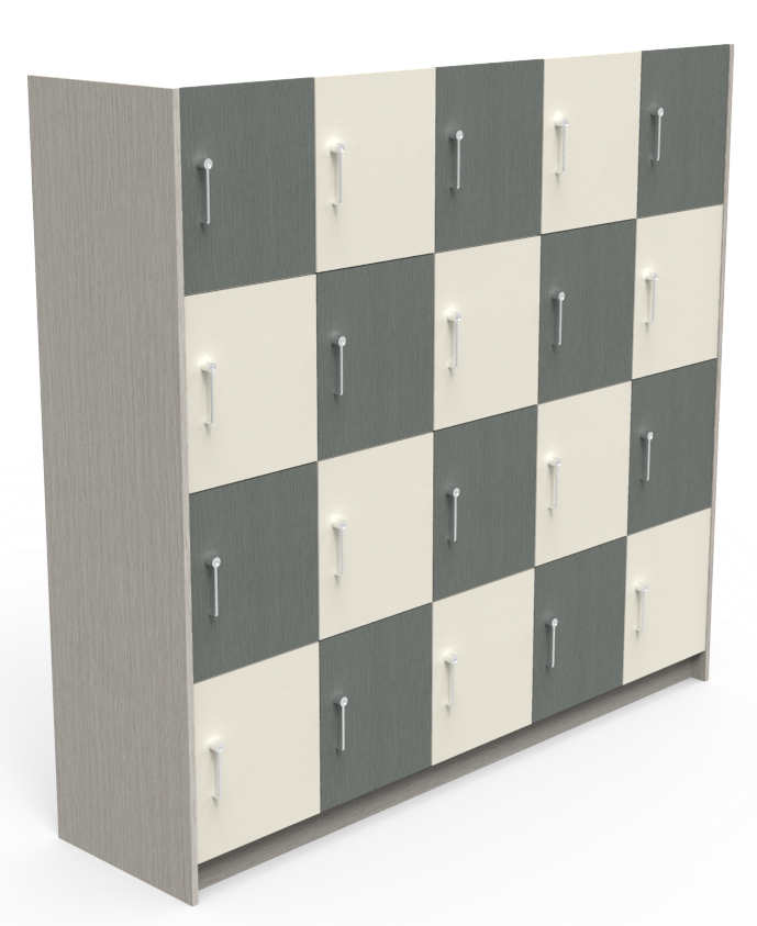 MDC Melamine Lockers, 4 Door