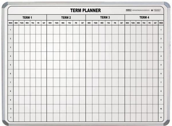 4 Term Planning Whiteboard